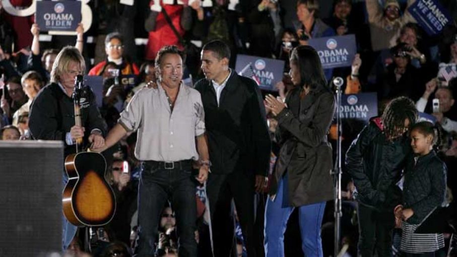 Los Obama llegan a Barcelona para asistir al concierto de Bruce ...