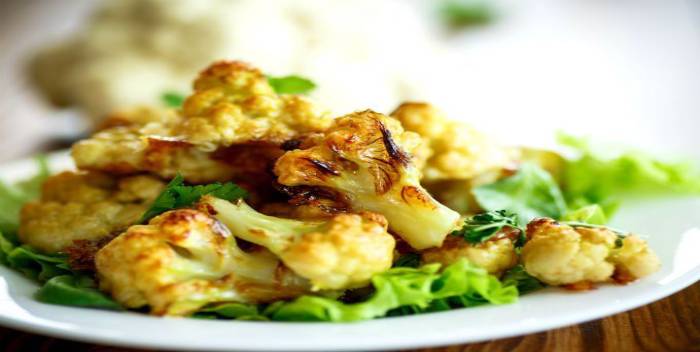 Coliflor forrado con huevo - Notiespartano