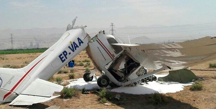 Dos muertos al estrellarse avioneta en un aeropuerto de Irán - Notiespartano