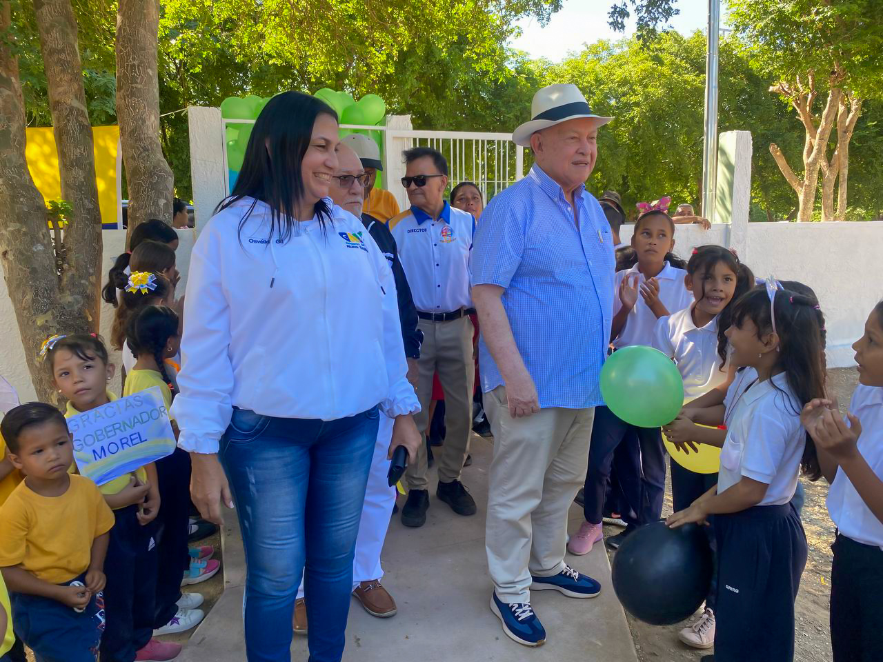 Gobernador Morel Rodríguez inaugura UEE Juana Salazar de Moreno ...