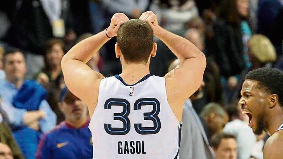 Los Grizzlies retirarán el 6 de abril la camiseta de Marc Gasol con su ...
